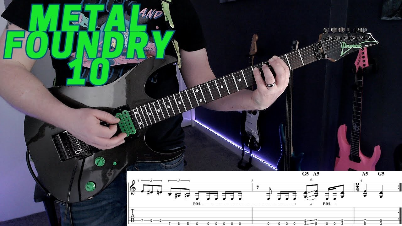 Metal Foundry 10: Easy Metal Guitar Tutorial! - YouTube