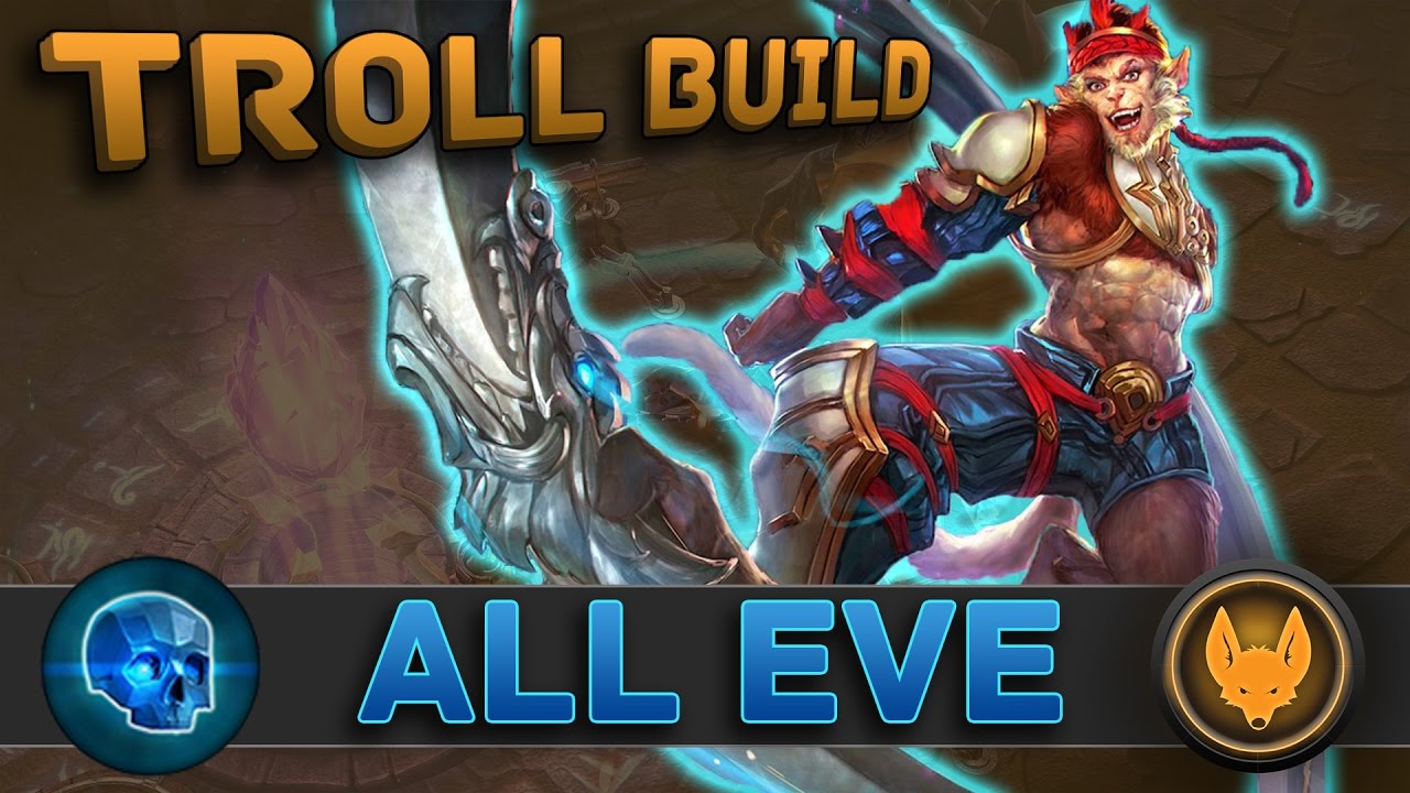 Vainglory Troll build - Ozo All Eve Gameplay! Vainglory Episode: 197 ...