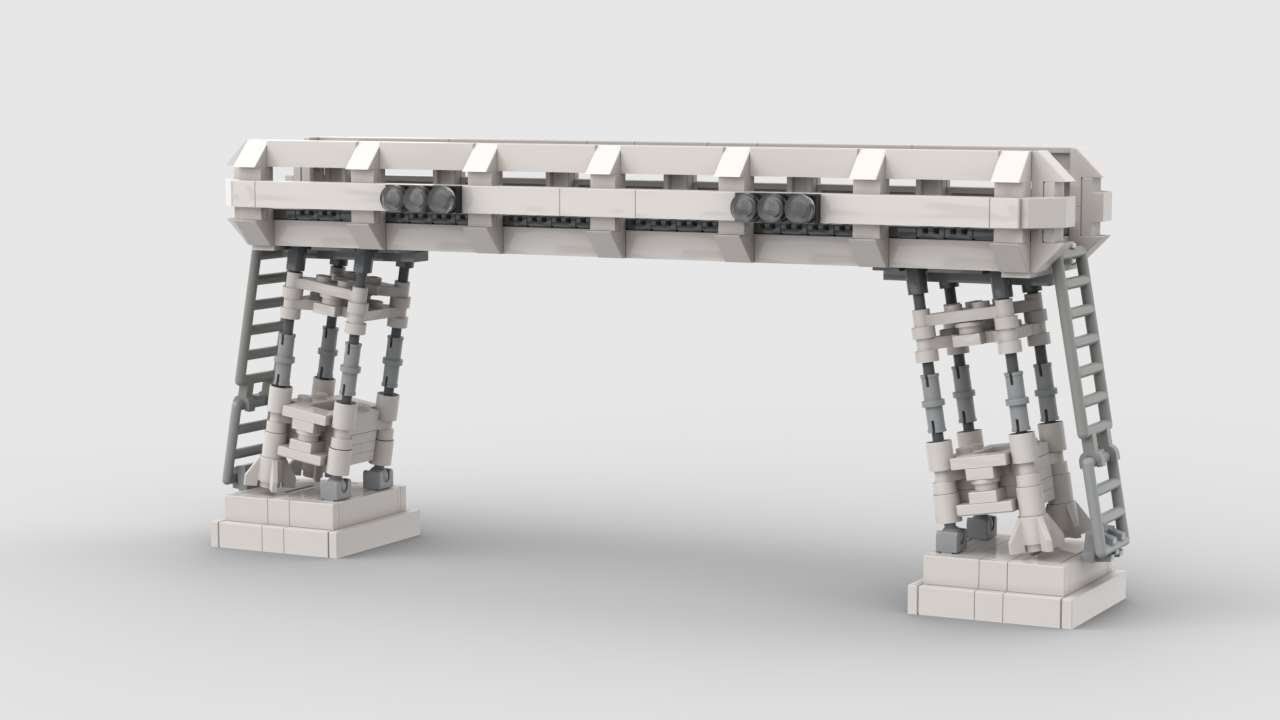 LEGO Star Wars | The Service Gantry Tutorial - YouTube