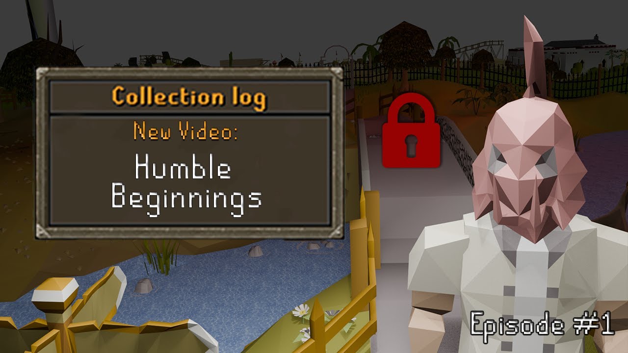 Unlocking RuneScape, One Collection Log at a Time (#1) - YouTube