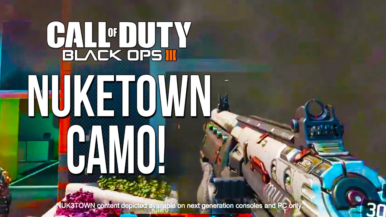Black Ops 3 NEW "NUKETOWN" Camo & Personalization Pack! Call of Duty ...