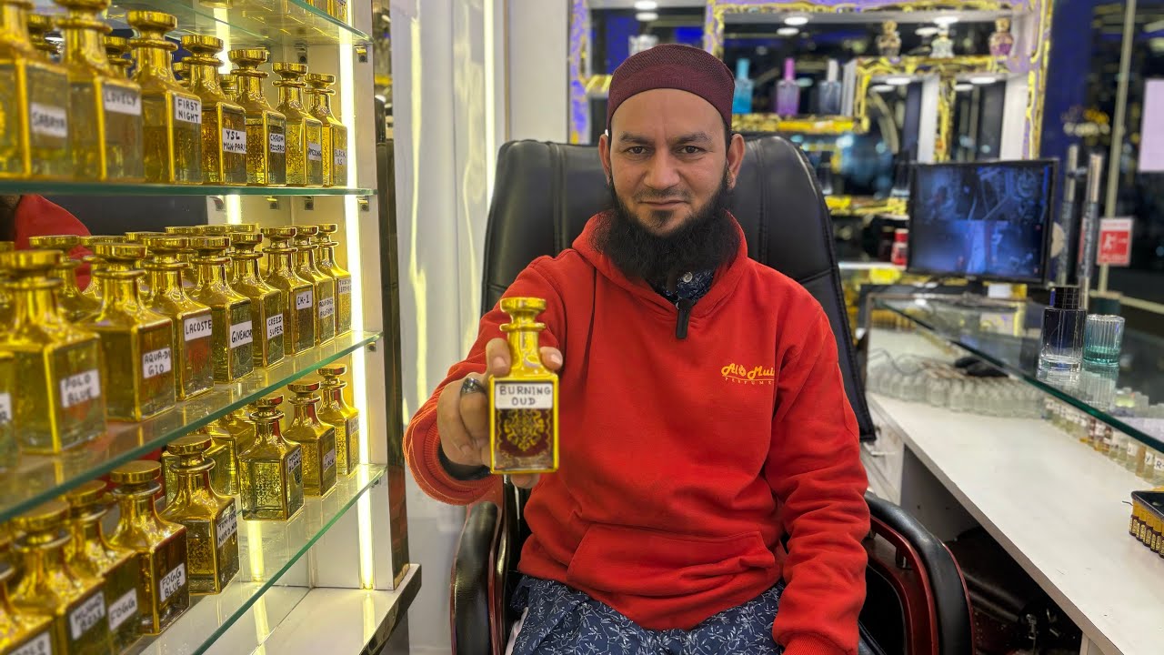 Burning oud by al muin perfumes bhopal - YouTube