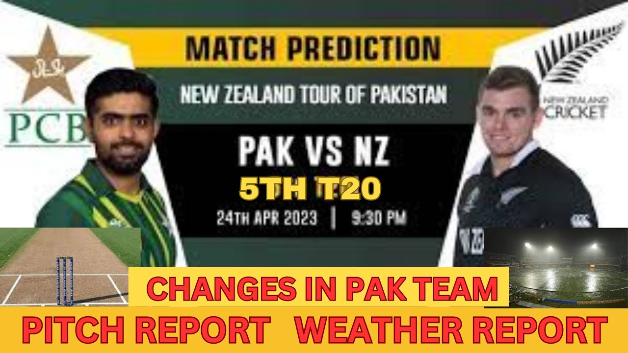 Pakistan Vs New Zealand 5th T20 Match 2023 | Pak Vs Nz 5th T20 2023 ...