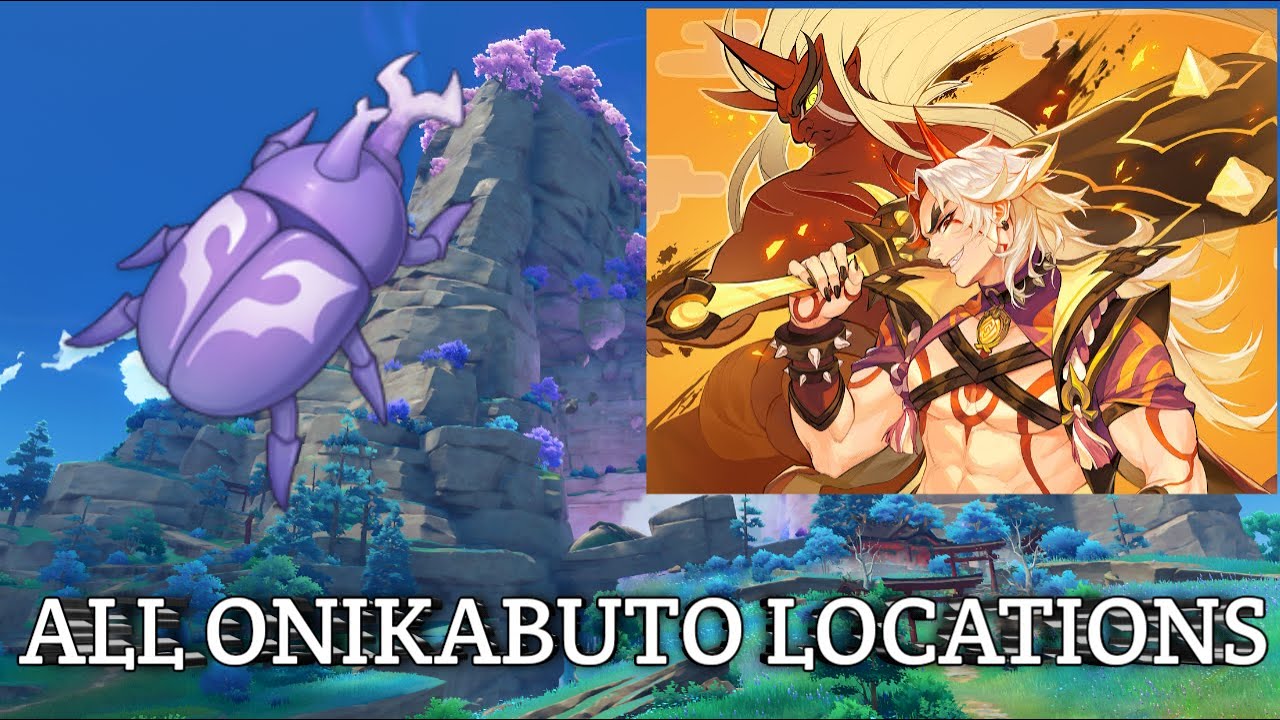 All Onikabuto Locations (With Timestamps) - Genshin Impact - YouTube