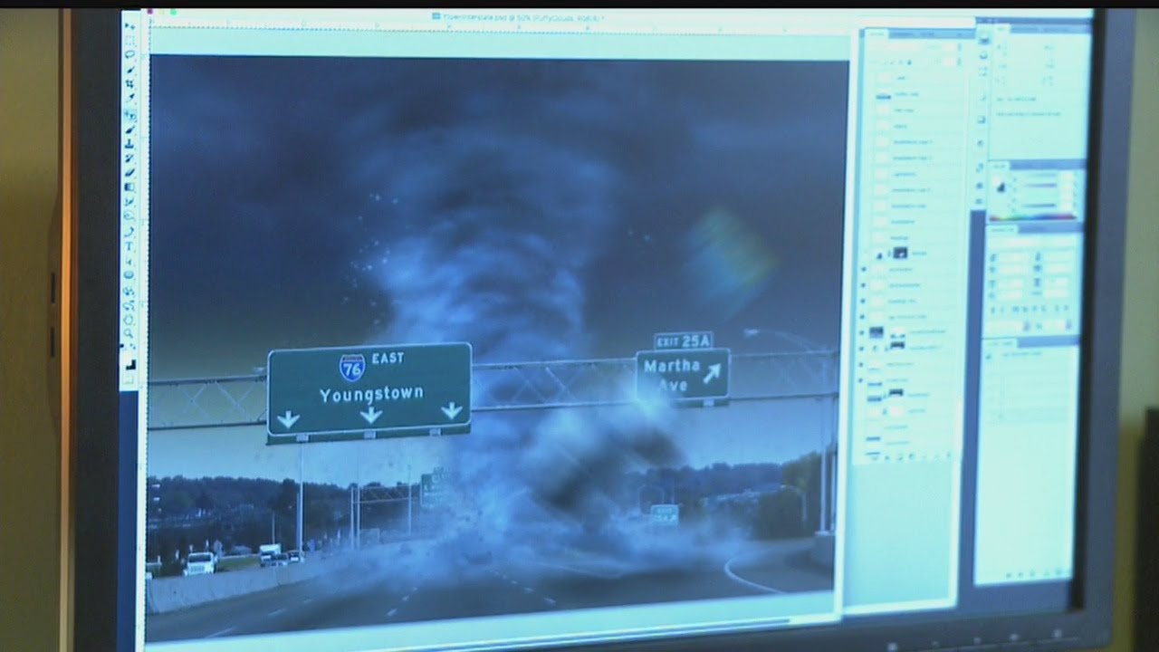 How to spot fake weather pictures - YouTube