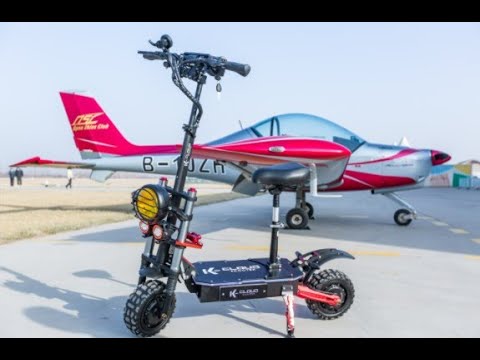 2023 K-cloud V7 electric scooter 60V 6000W - YouTube