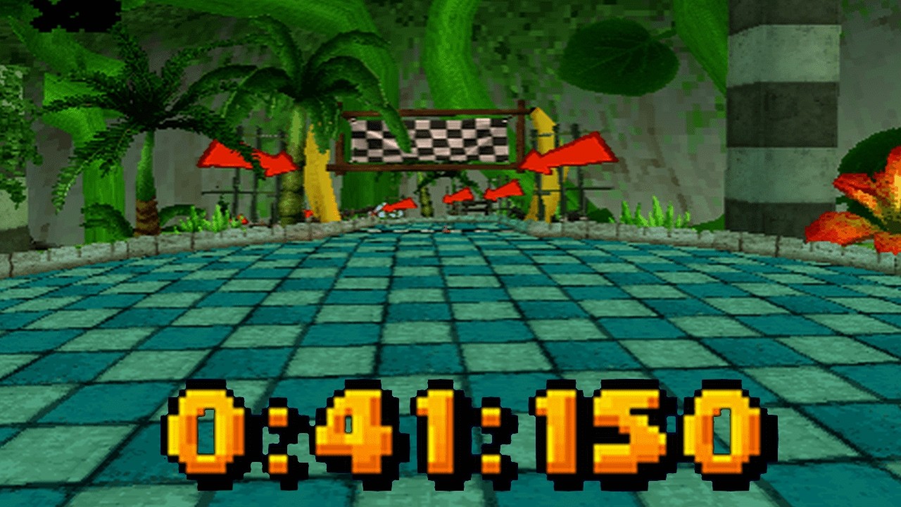 (TAS) Sonic & SEGA All-Stars Racing DS - Treetops Time Trials 0:41.150 ...