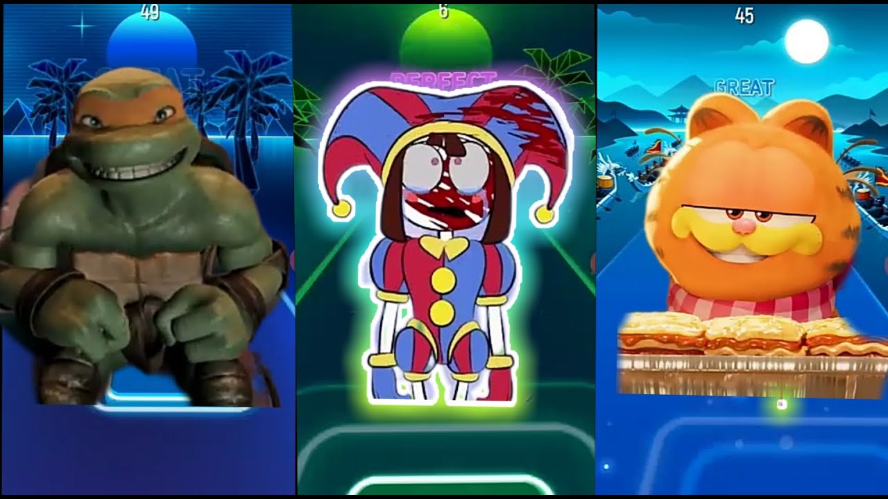 The Amazing Digital Circus: Dan Animation The Garfield Movie TMNT ...