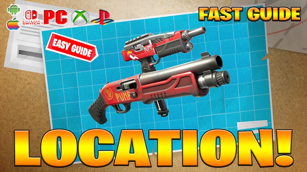 Where to find Pump & Dump Location in Fortnite! (How to Get Pump & Dump ...