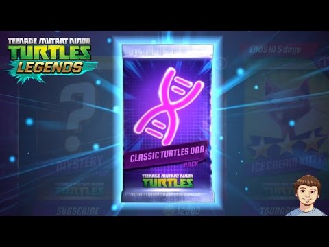 TMNT Legends - Classic Turtles DNA Pack Opening! - YouTube