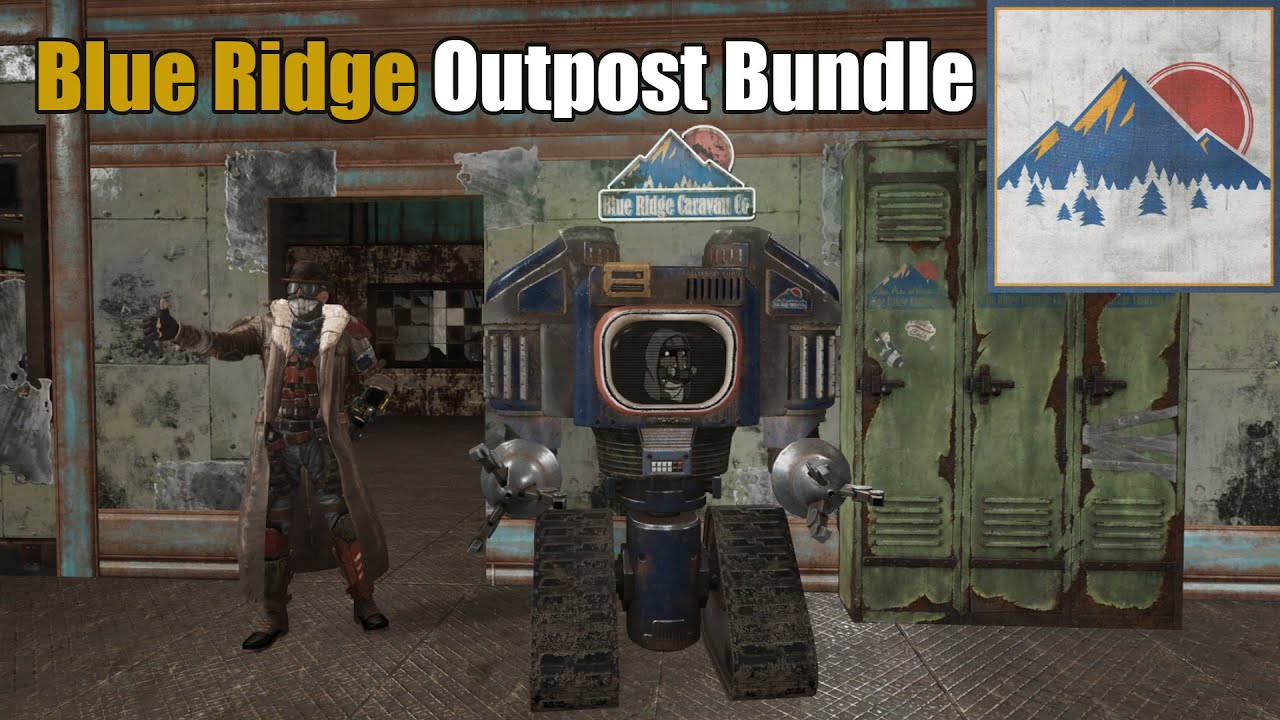 Blue Ridge Outpost Bundle - Fallout 76 - YouTube