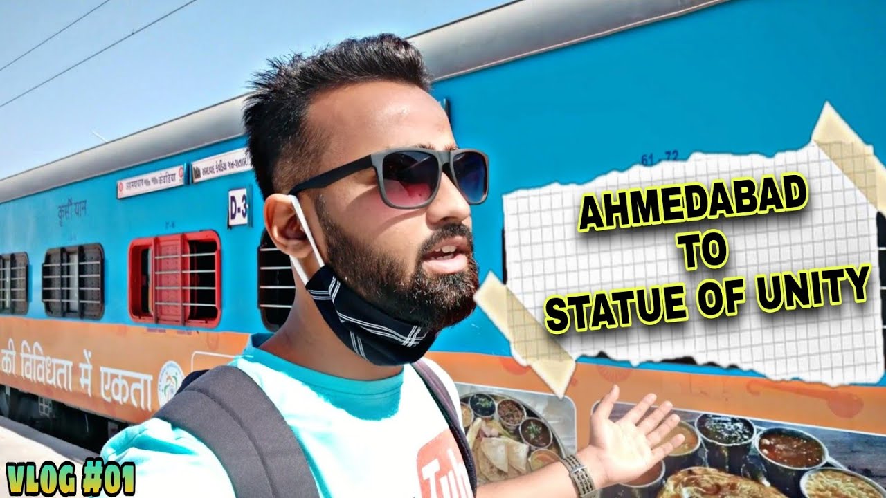 AHMEDABAD to KEVADIA Train Journey || Kevadia Railway Station - YouTube