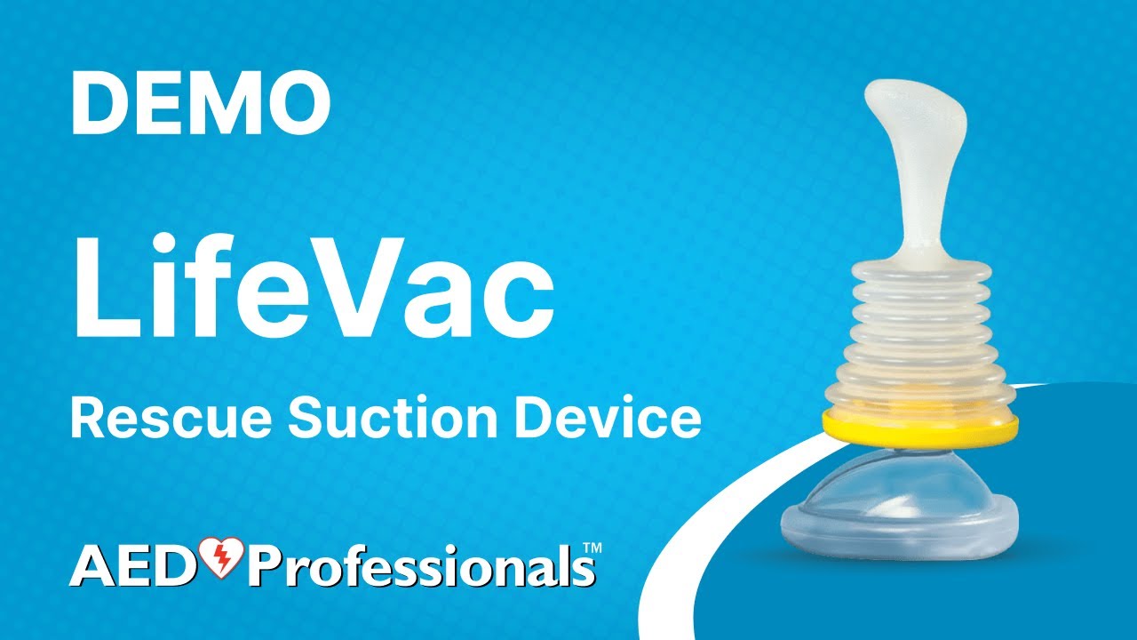 LifeVac Rescue Suction Device Demo | AED Professionals - YouTube