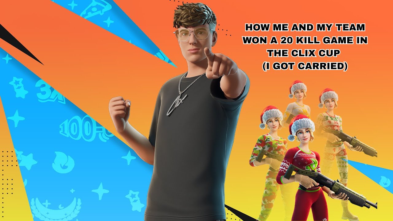 Me and my friends played in the clix cup and won a match, here is how ...