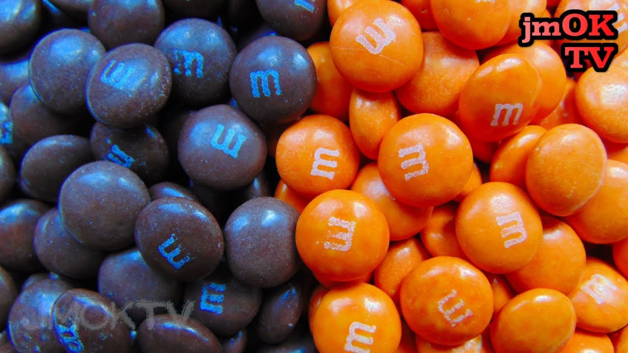 Learn Colors with M&M Chocolate Candy for Children. Toddlers Colours ...