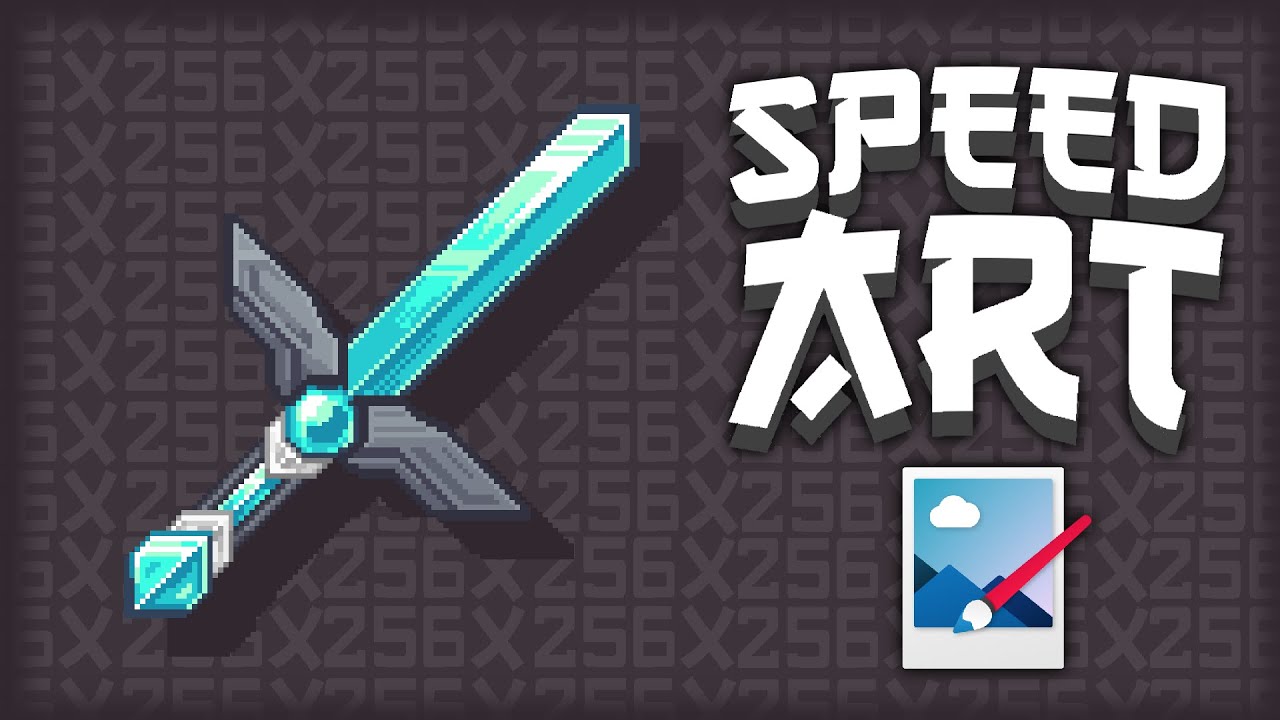 256x Sword Speedart - YouTube