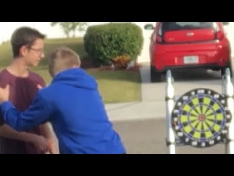 Dizzy Darts Challenge Fail - YouTube