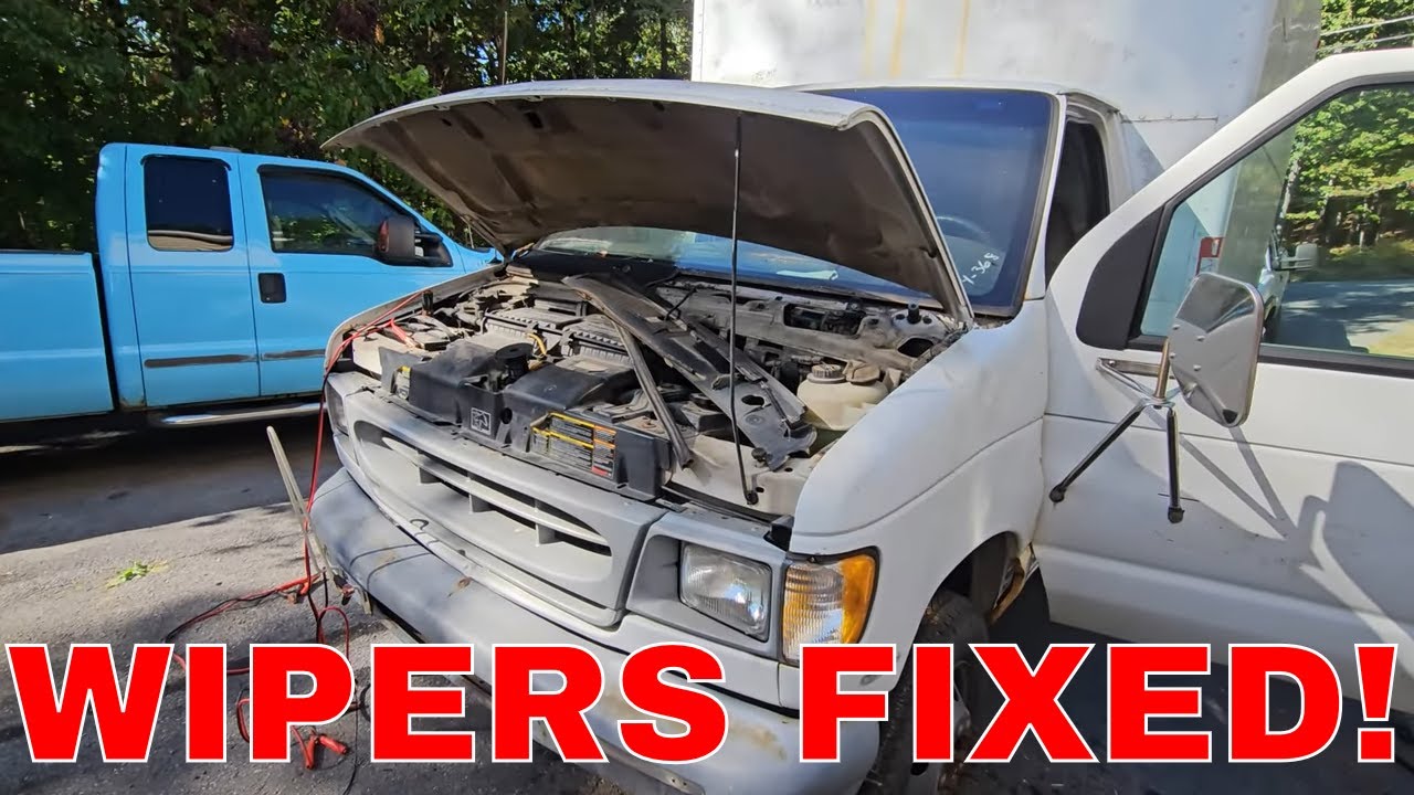 2001 Ford e450 Wipers Module Fix - YouTube