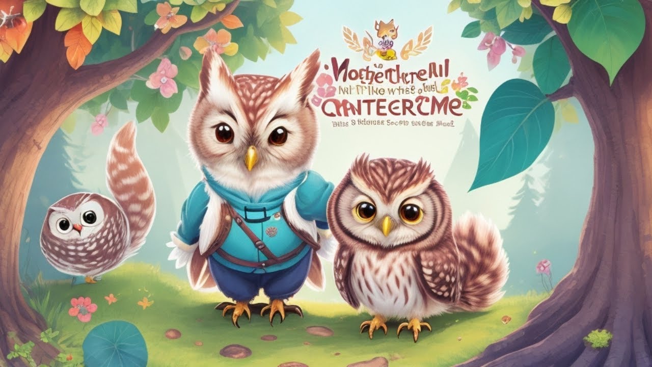 The Little Owl's Big Adventure A Heartwarming Fairy Tale for Kids - YouTube