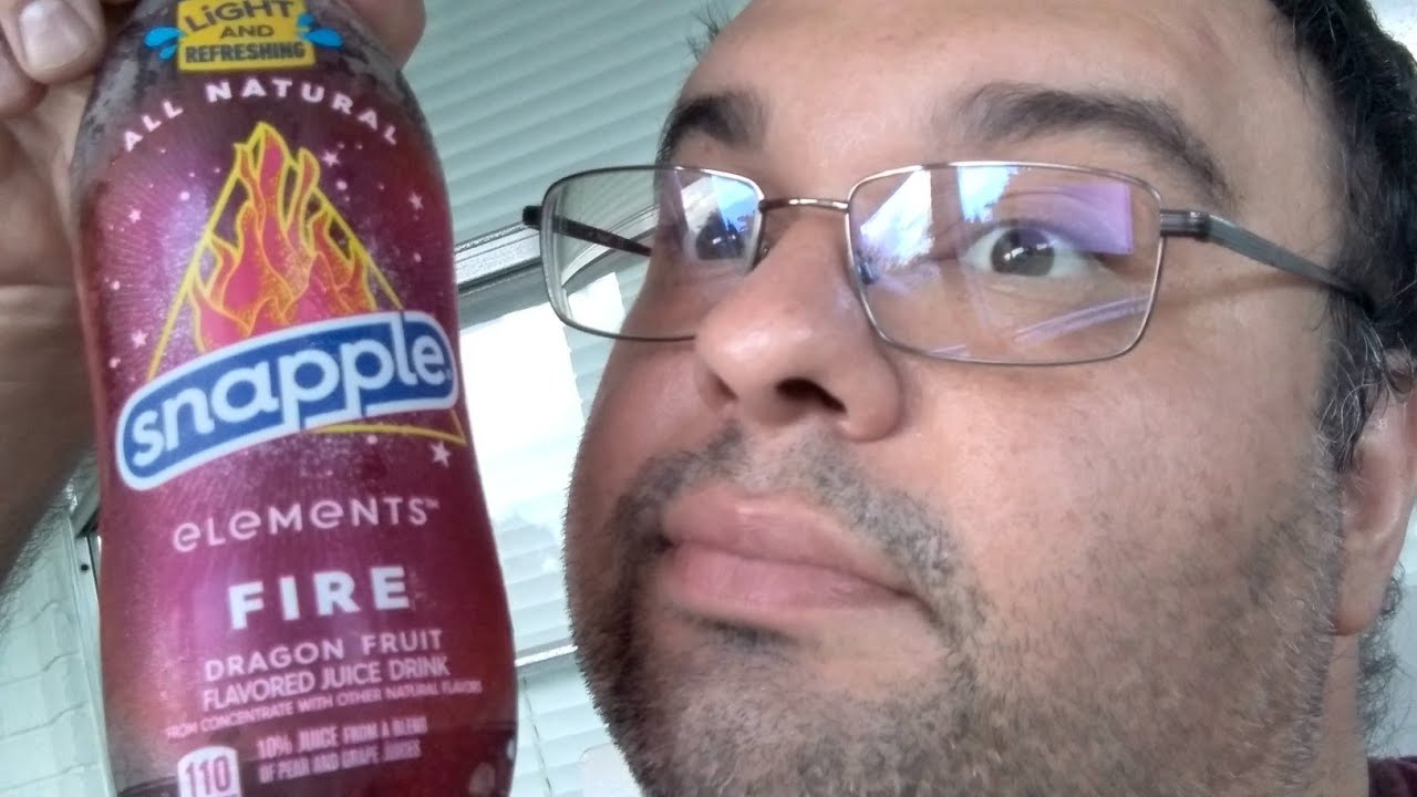 Snapple Elements Fire Review & Taste Test 2022 - YouTube