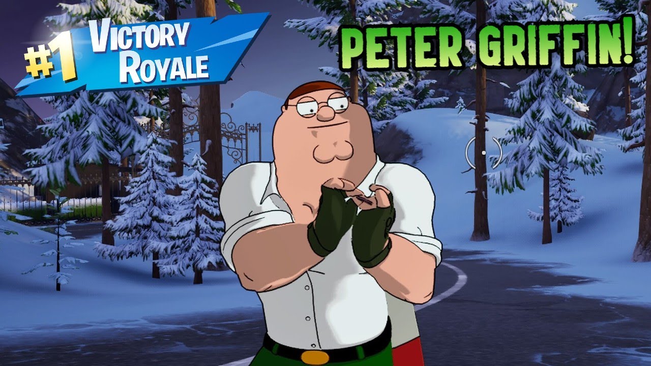 PETER GRIFFIN & OLD SNAKE Duo Win Gameplay! | Fortnite Battle Royale ...