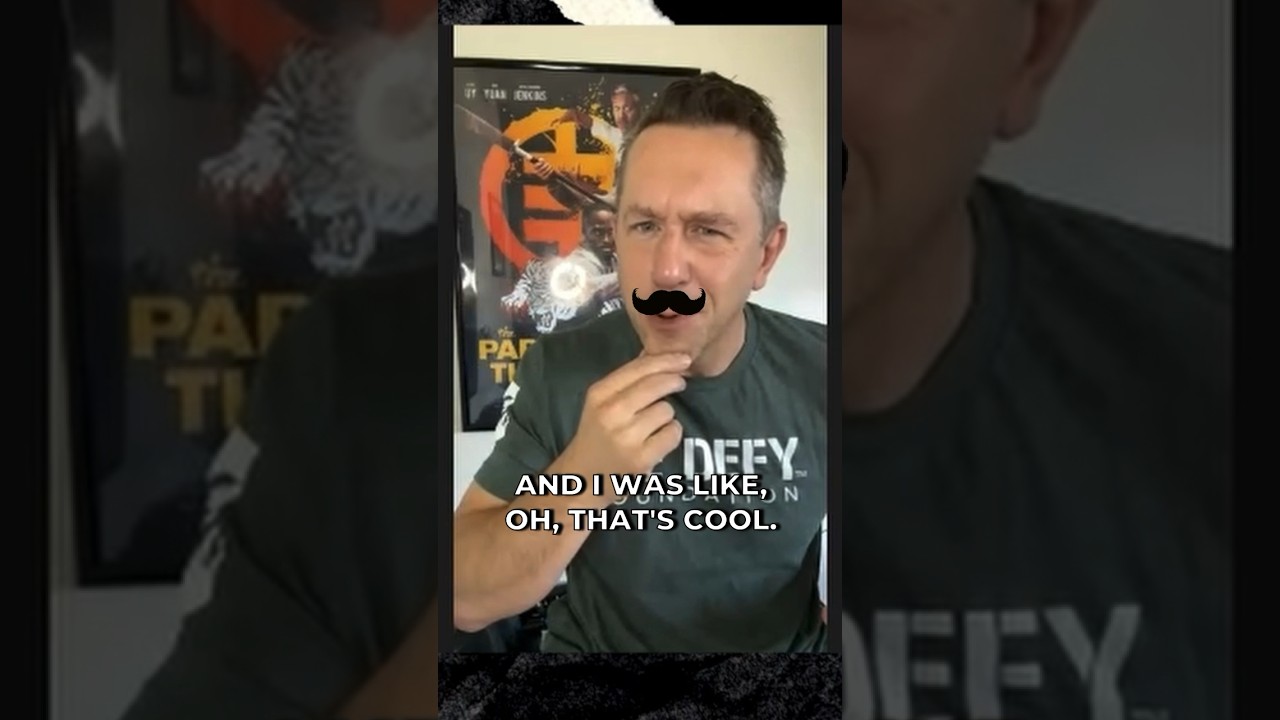 How @EnterTheDojoShow Master Ken’s mustache was born 🇺🇸👊 #masterken # ...