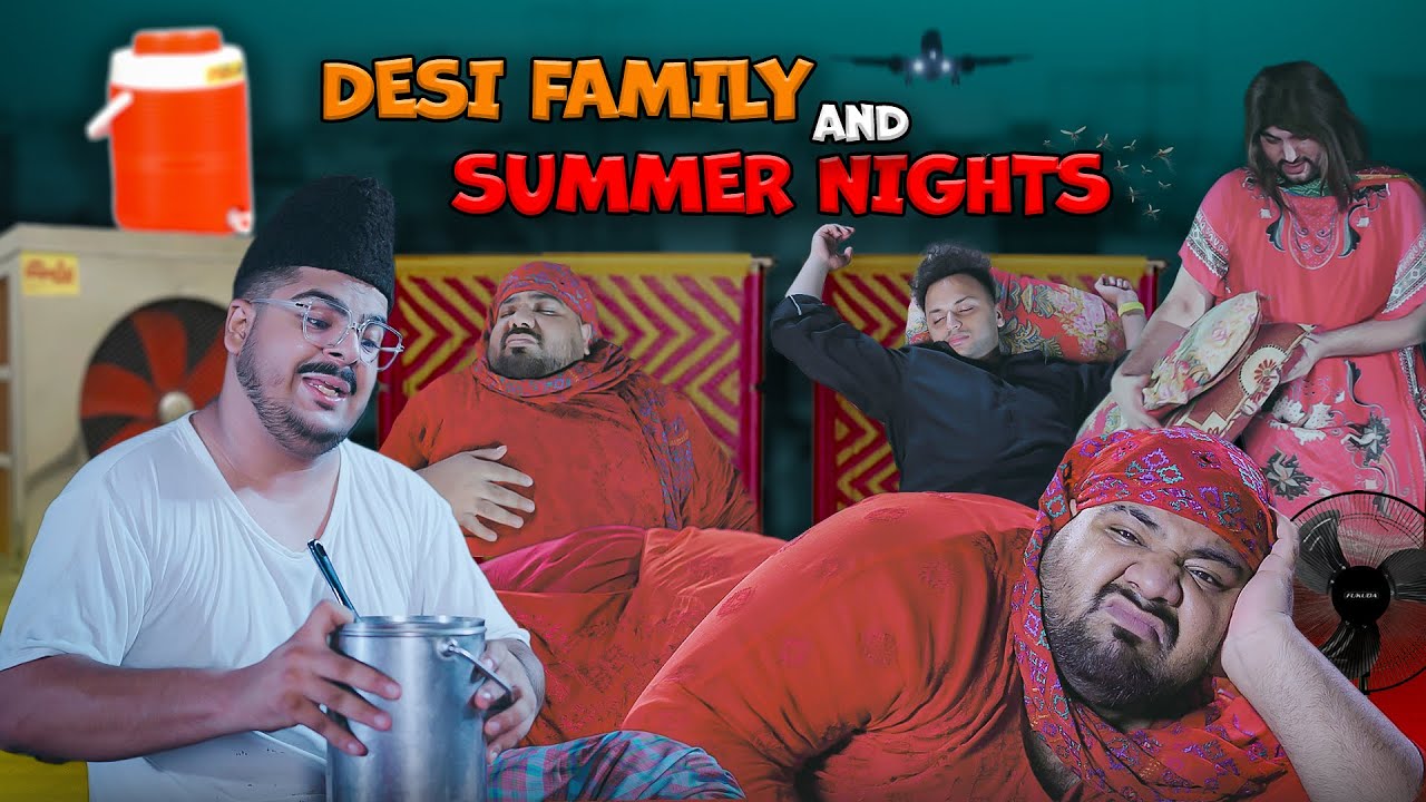 Desi Family & Summer Nights | Unique MicroFIlms | Comedy Skit - YouTube