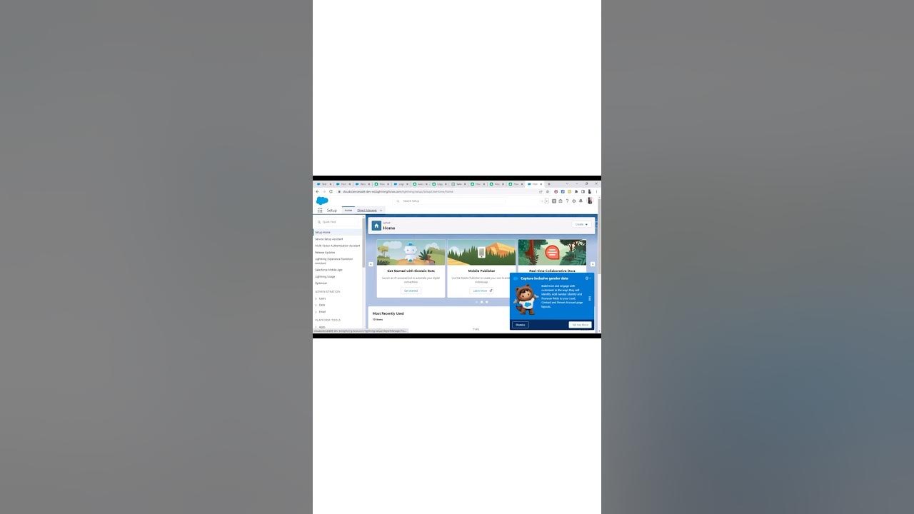 Create Custom Object In Salesforce Admin Shortsvideo Shorts