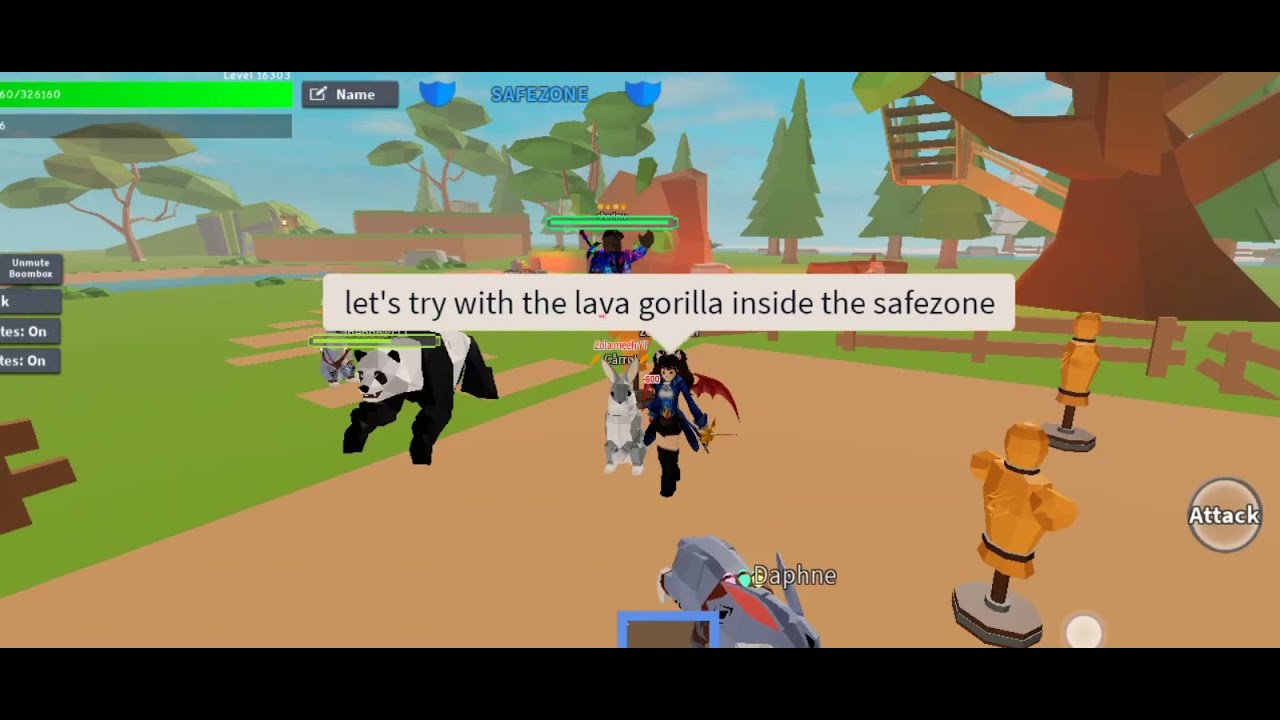 HOW DOES THE SAFE ZONE WORK? / ANIMAL SIMULATOR / ROBLOX - YouTube