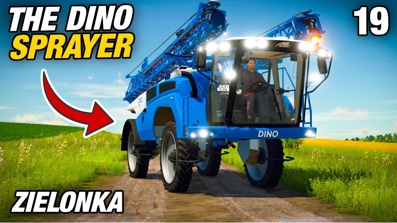 THE DINO SPRAYER! | Farming Simulator 22 Premium Edition Zielonka ...
