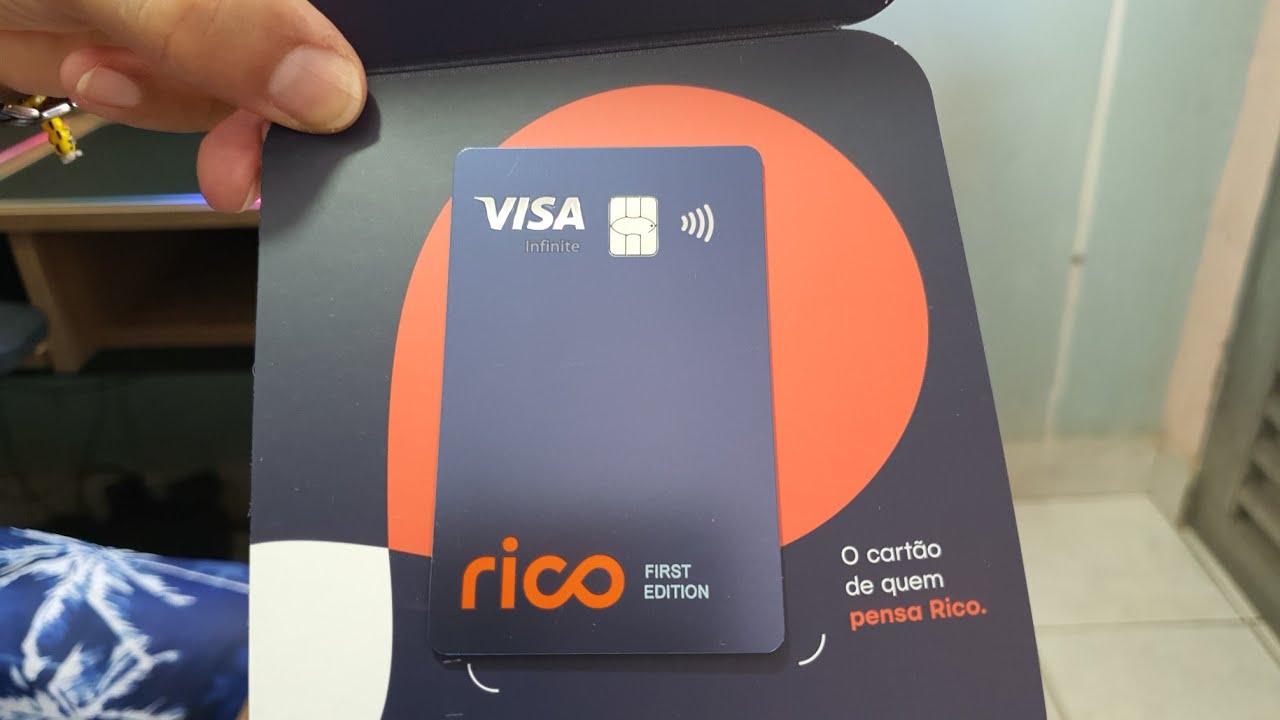 Unboxing do Cartão Rico Visa Infinity Black 😳 - YouTube