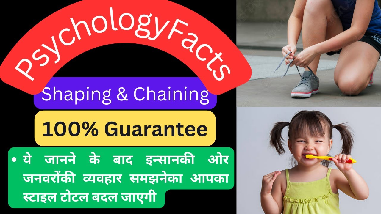 Shaping and Chaining/PsychologyFacts/Human and Animal Behavior/Learning ...