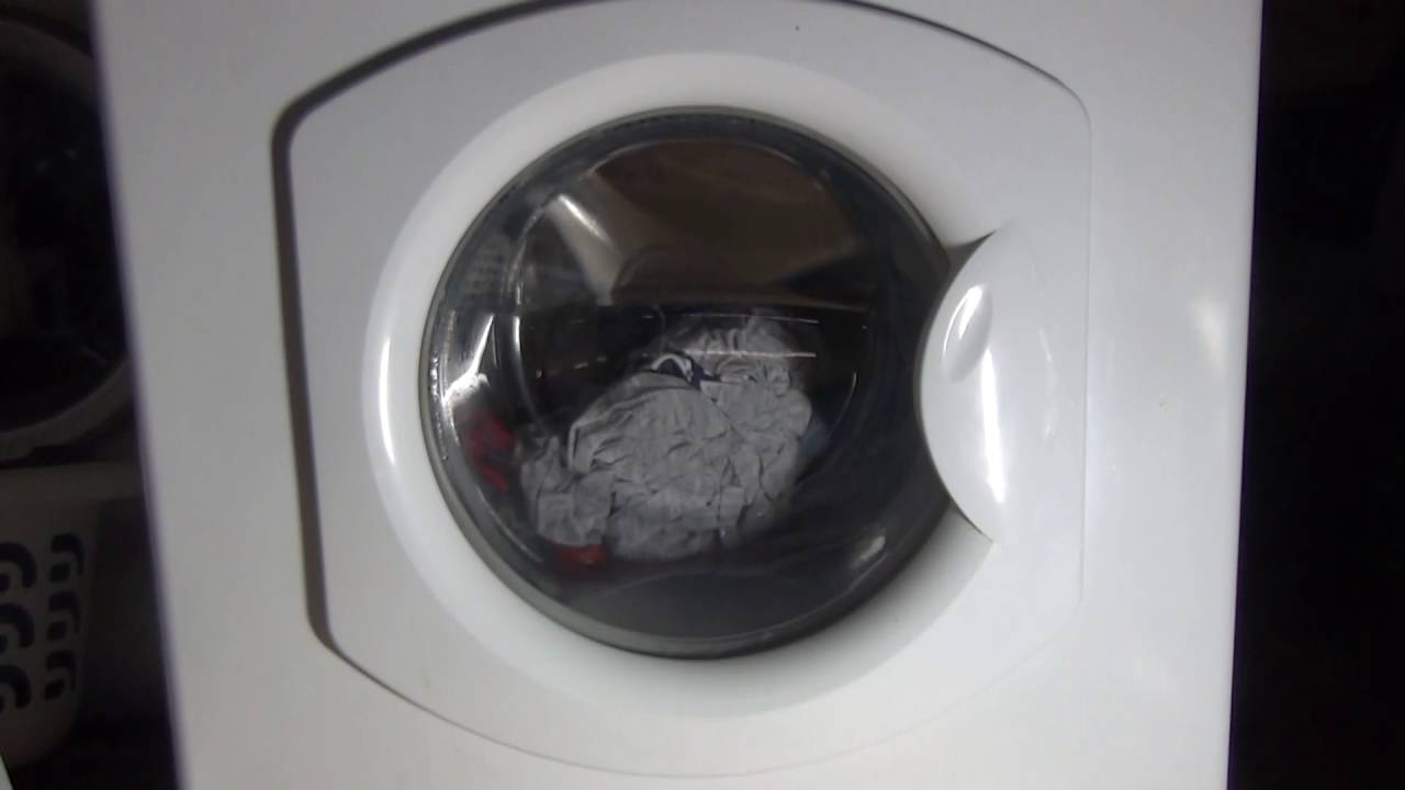 Hotpoint Aquarius Power Stream WMA58 : Synthetics 50'c : First rinse ...