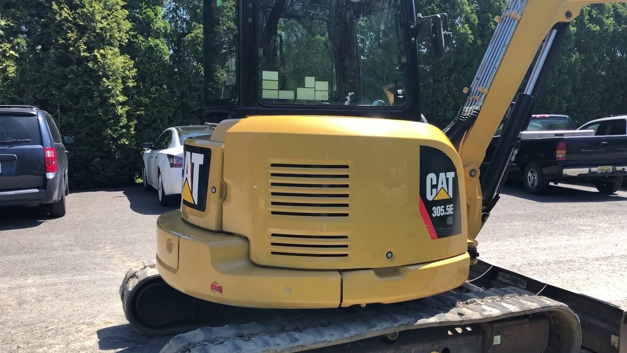 CAT 305.5 1920 - YouTube