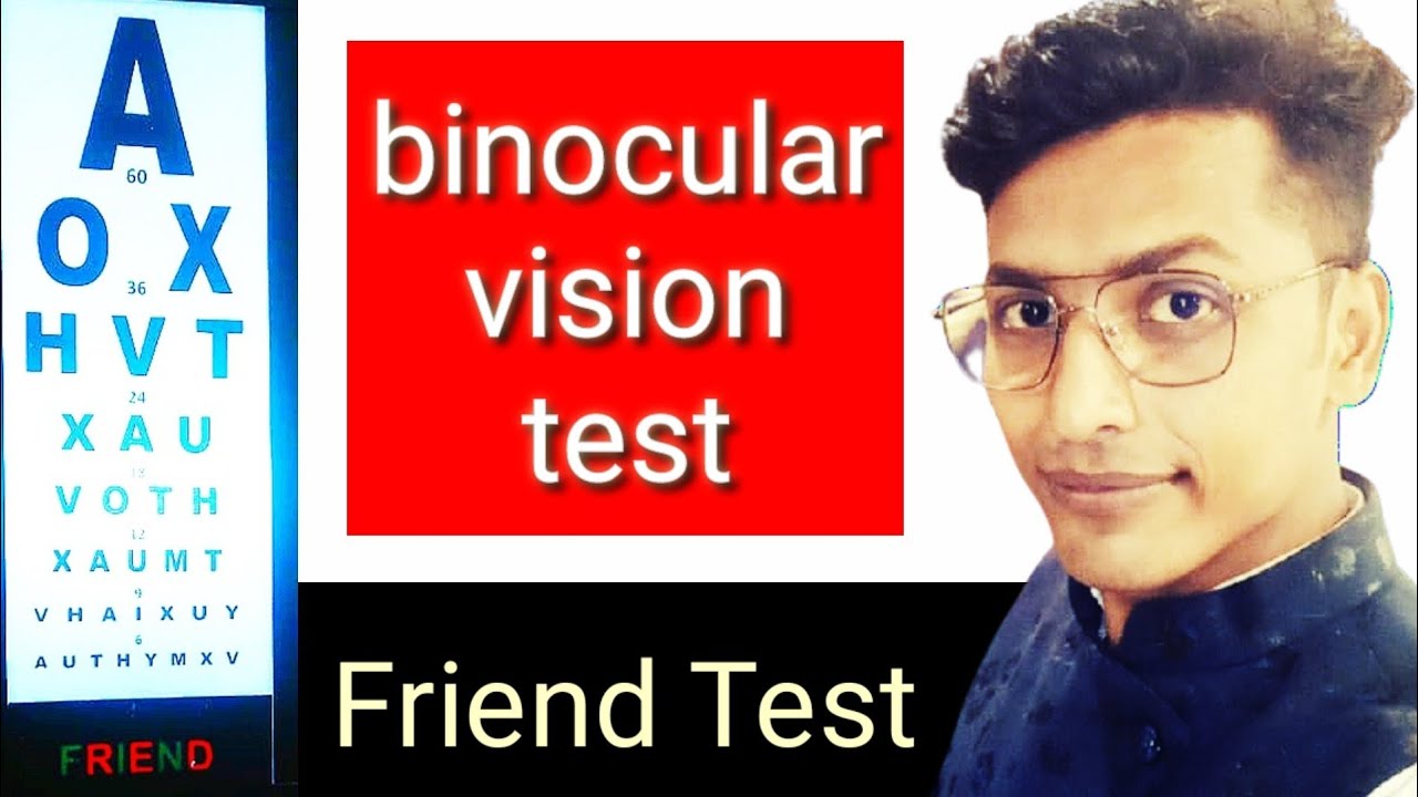Friend Test | Friend test of eye - YouTube