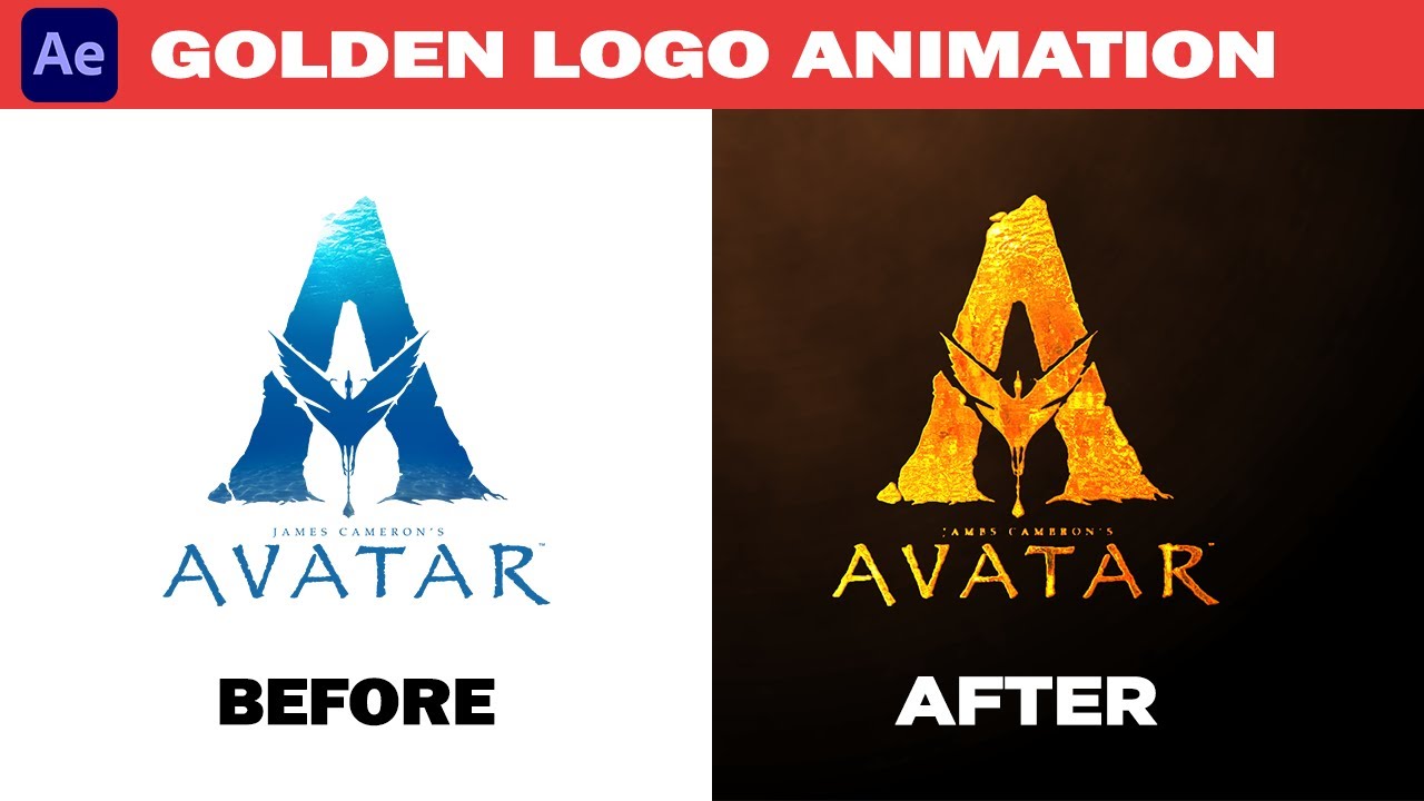Golden logo animation//Diseno Grafik//After effect - YouTube