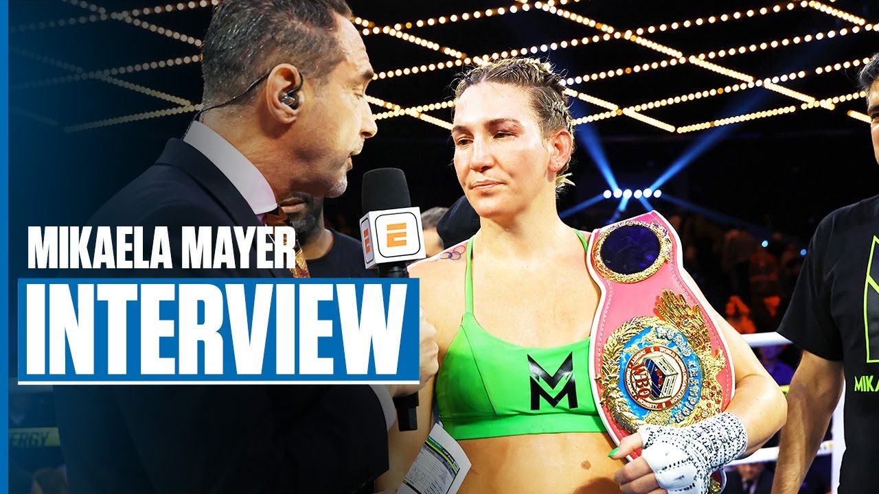 Mikaela Mayer Post Fight Interview