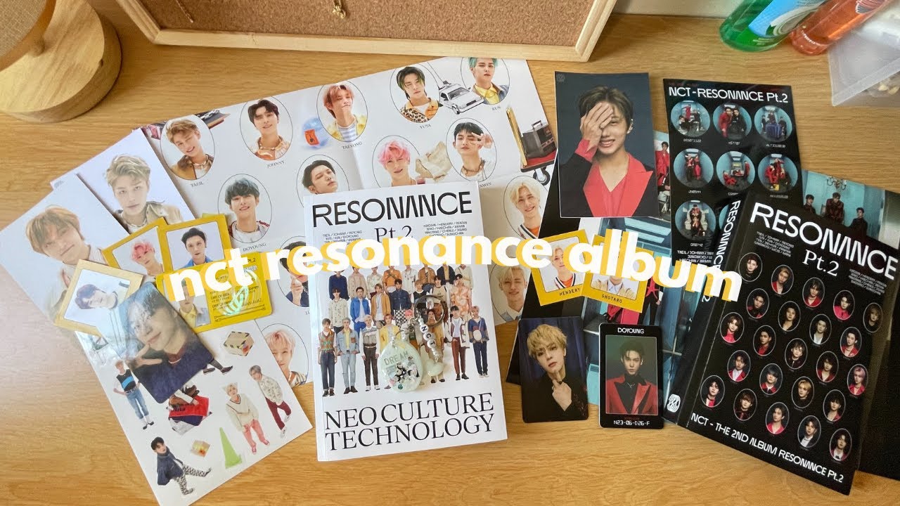 kpop album unboxing: nct resonance part 2 departure & arrival (ʻัꈊʻั ...