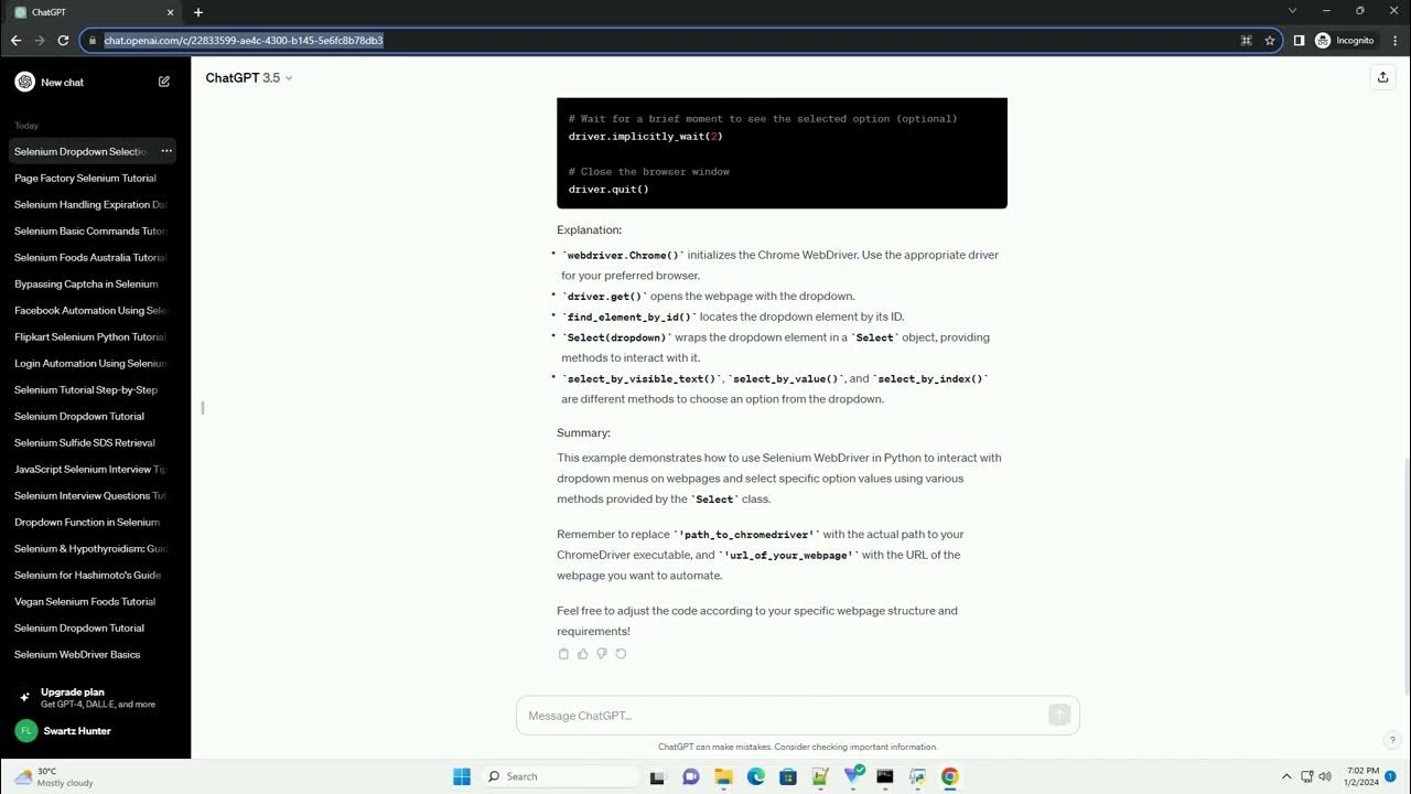 Selenium Select Option Values Youtube