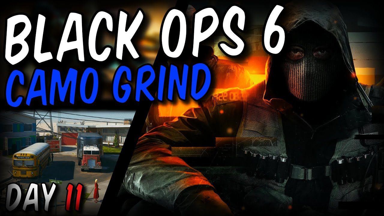 PLAYING BLACK OPS 6 CAMO GRINDING - YouTube