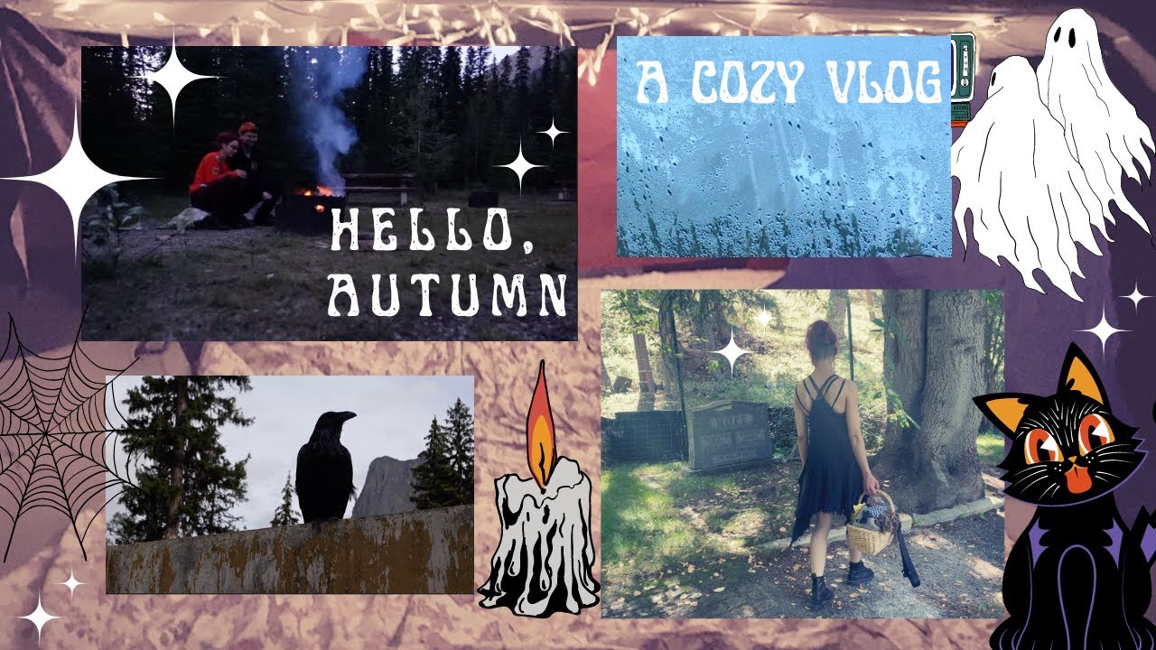 Welcoming Fall: A Spooky, Cozy Vlog - YouTube