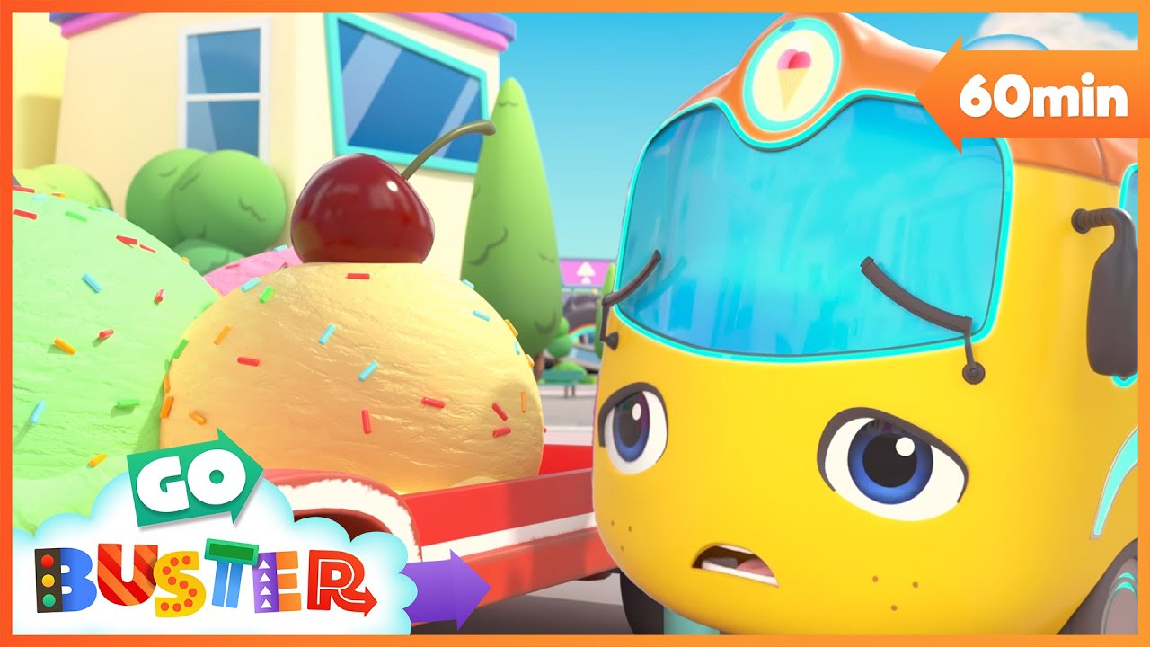 The Giant Ice Cream Thieves | Go Buster - Bus Cartoons & Kids Stories ...