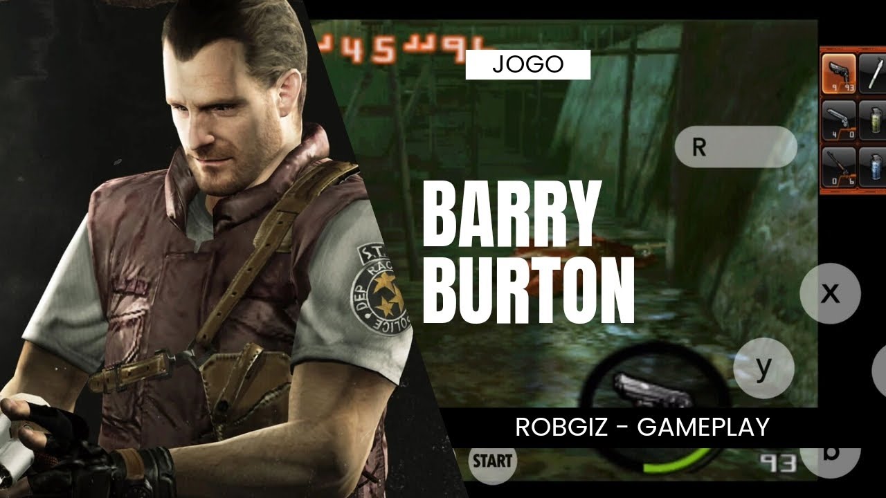(#6) BARRY BURTON - RESIDENT EVIL: THE MERCENARIES 3D | GAMEPLAY ...