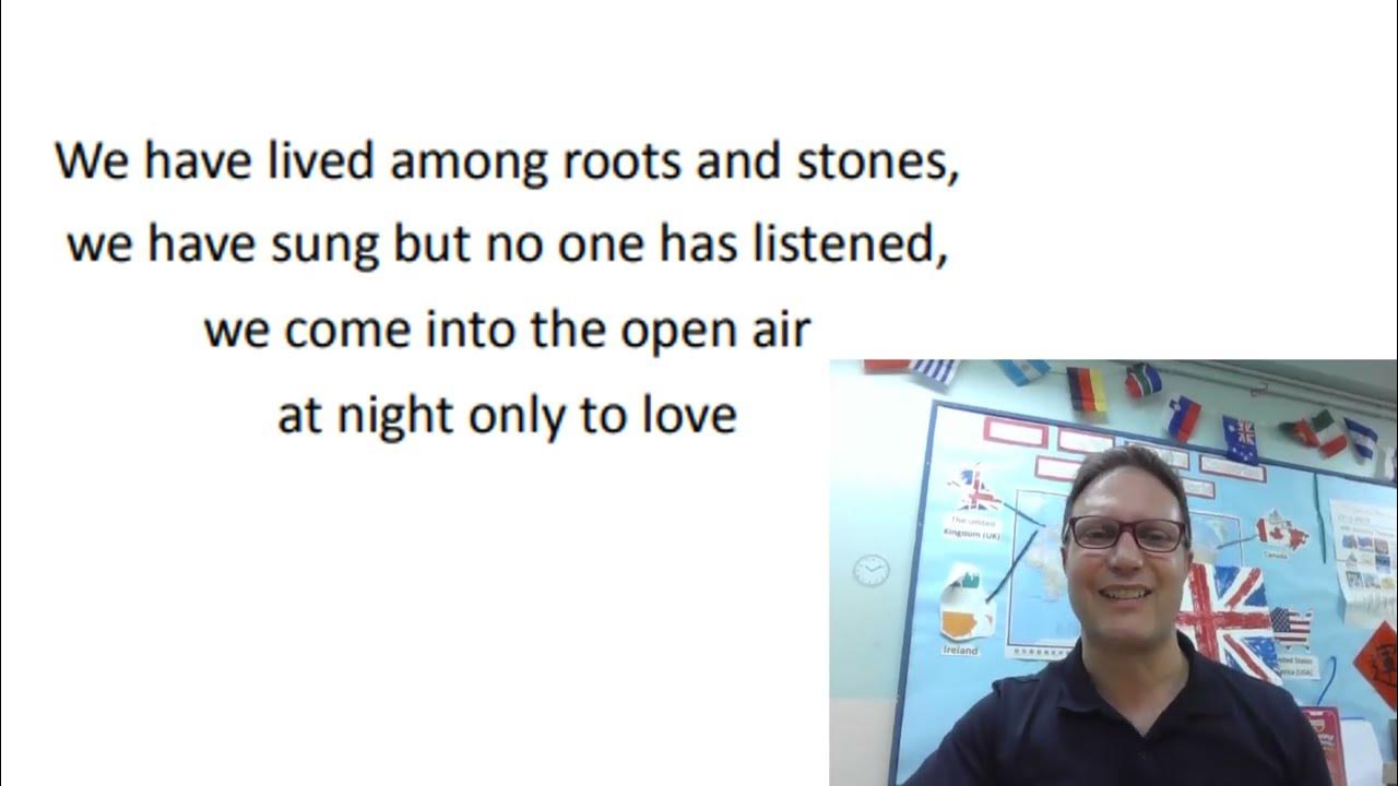 S5 Song of the Worms by Margaret Atwood - YouTube