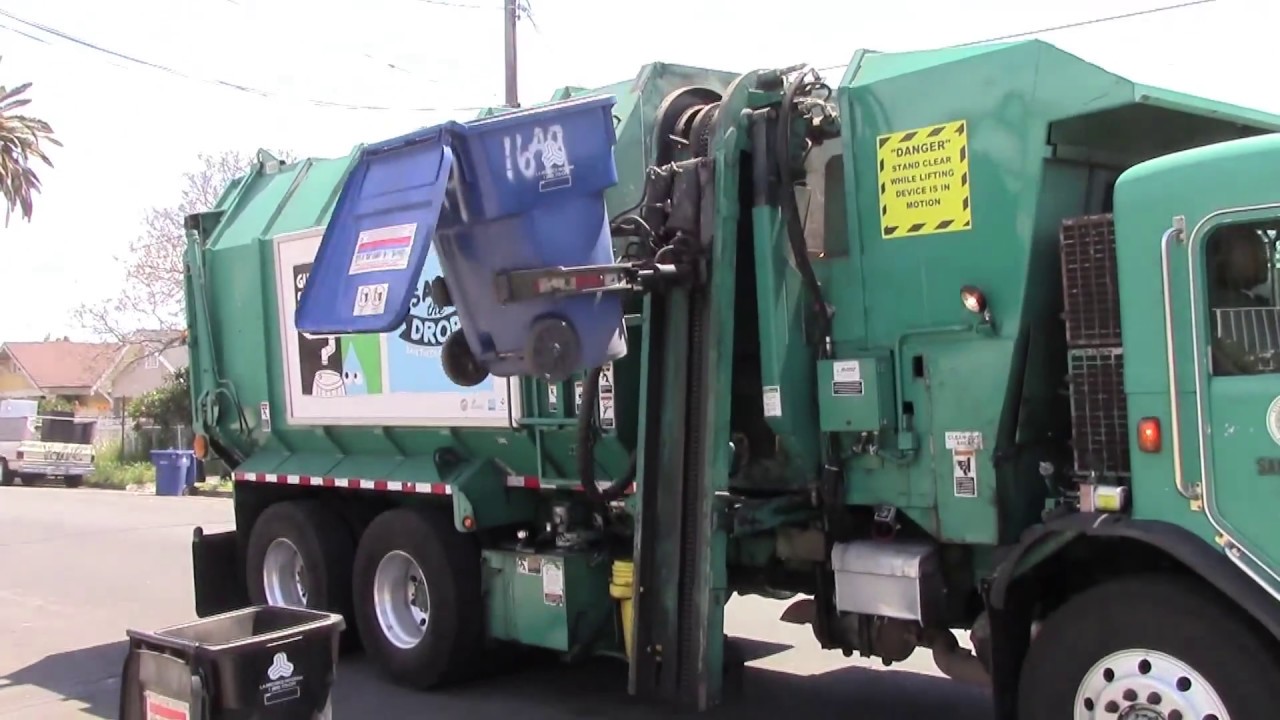 Various South LA Amrep ASL Garbage Trucks! - YouTube