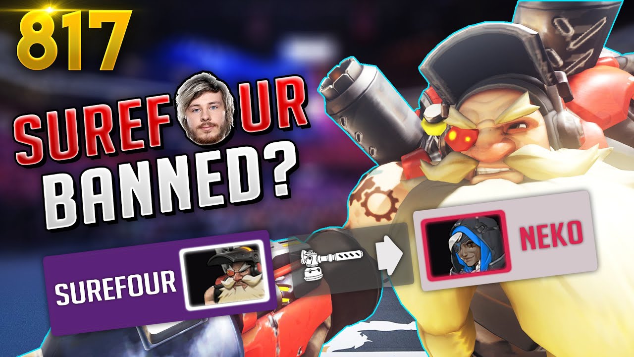 SUREFOUR OWL BANNED For This CLIP!? | Overwatch Daily Moments Ep.817 ...