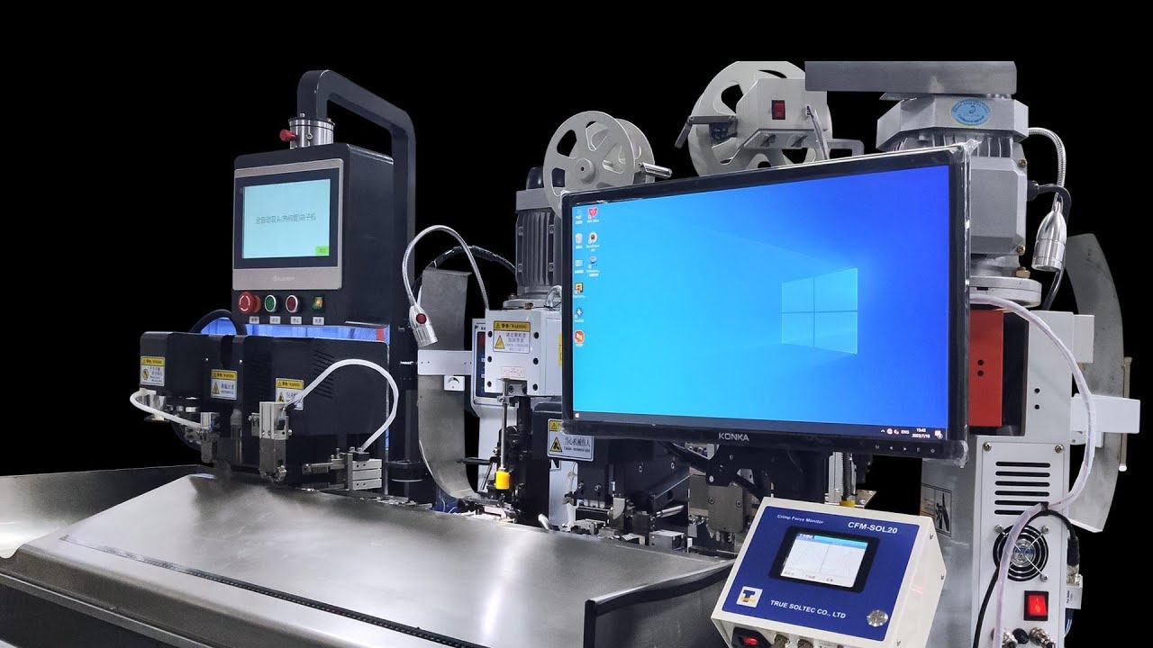 Good performance wire harness processing terminal crimping machine with ...