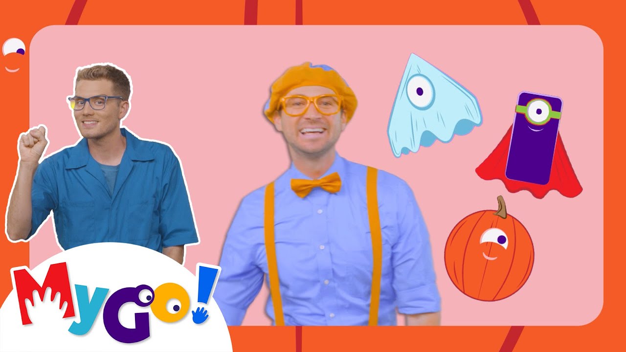 Blippi Learns ABC's | MyGo! Sign Language For Kids | Inclusive ...
