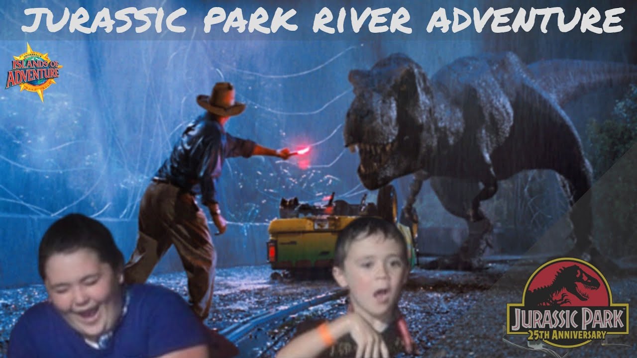 Jurassic Park River Adventure!!!!!The Ride - YouTube