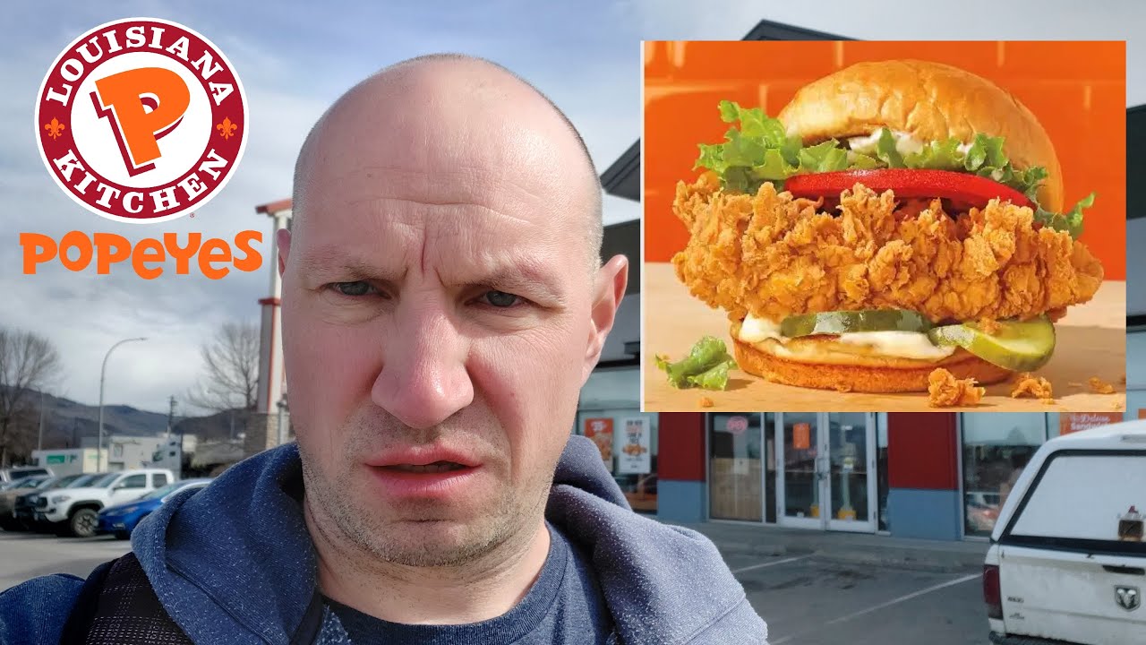 Popeyes New Classic Deluxe Chicken Sandwich Youtube